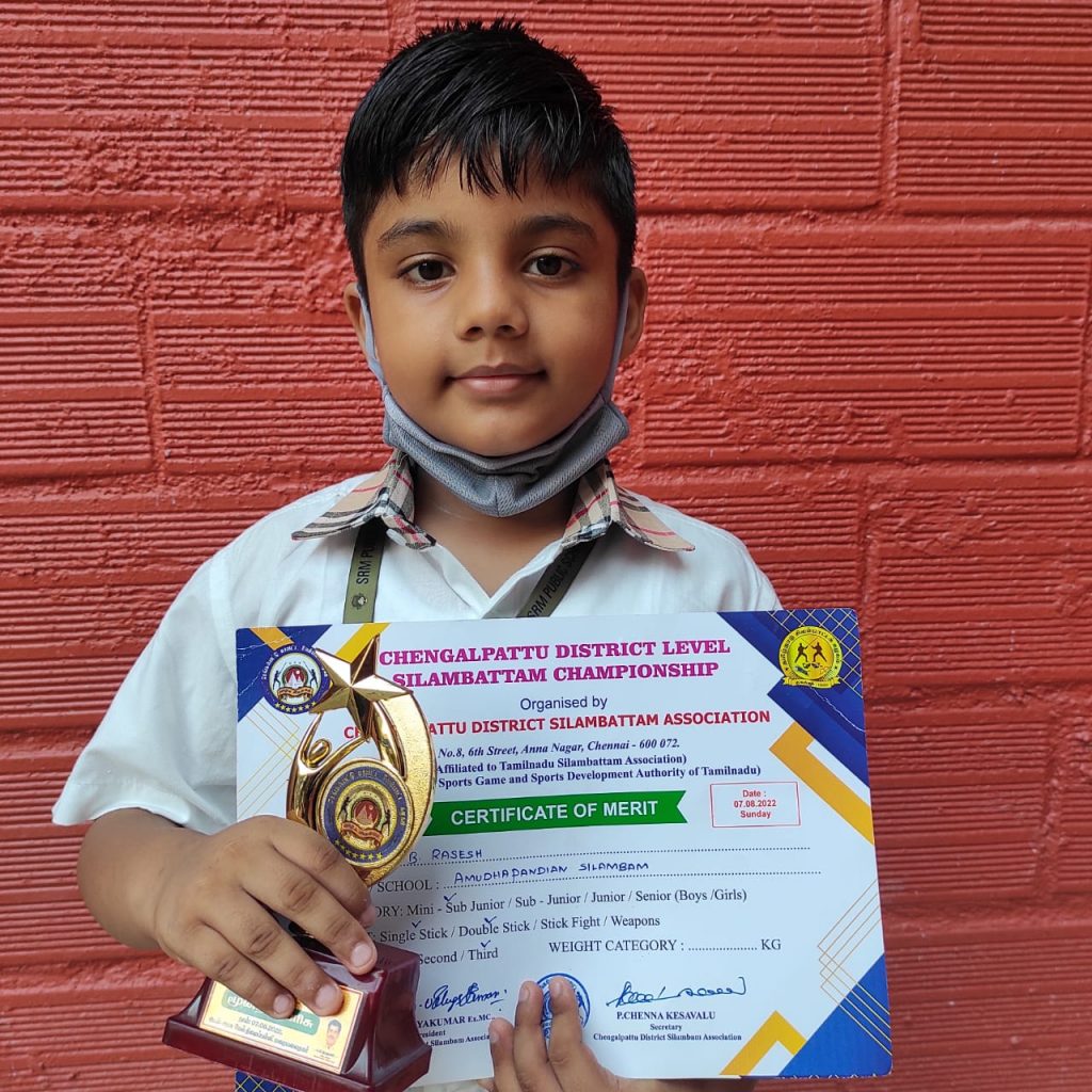 Silambam Competition!!! - SRM Public School