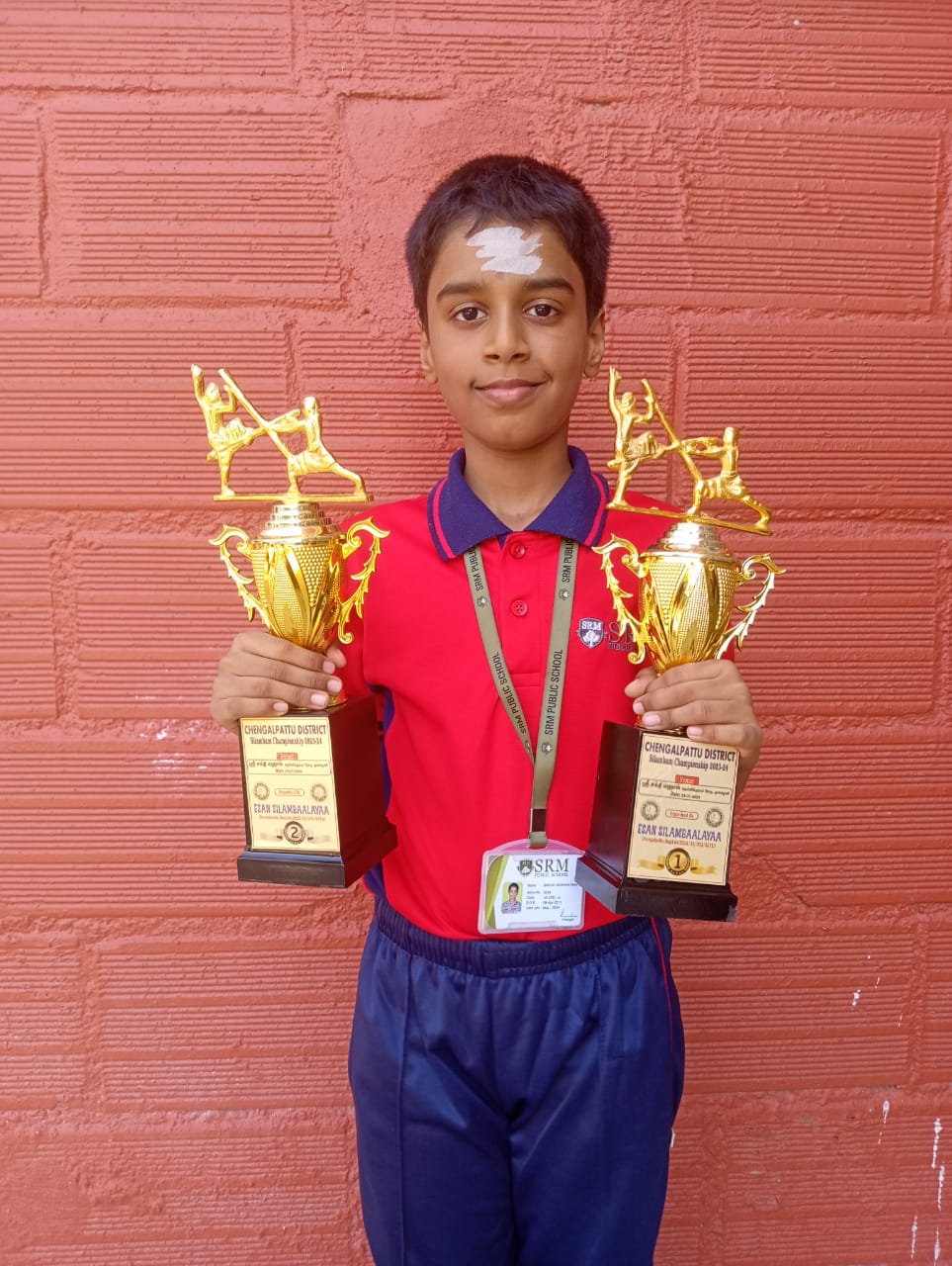 Chengalpattu District Silambam Championship 2023-24 - SRM Public School