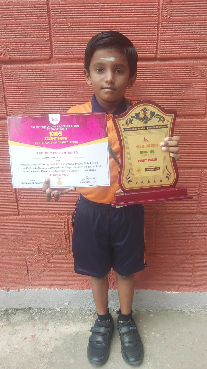 Kids Talent Show Singing Competition - SRM Public School