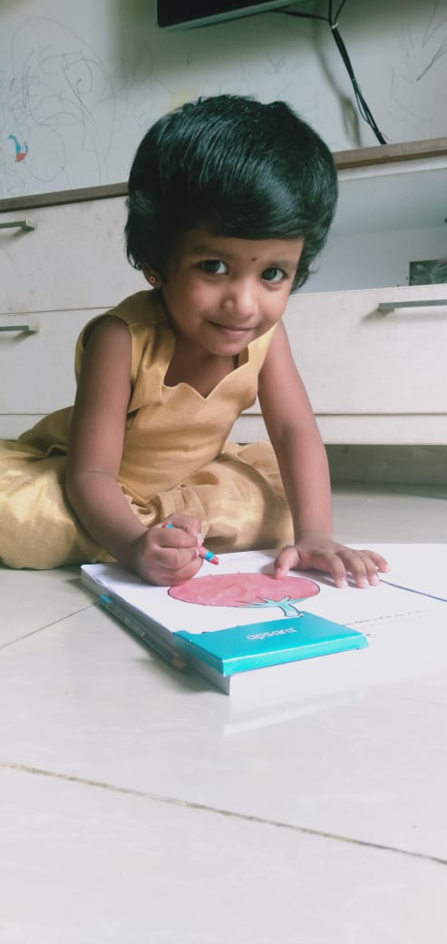 Pre-KG Students Activities for September 2020 - SRM Public School