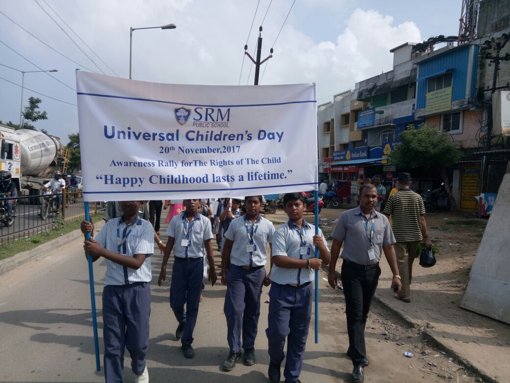 Childrens Day Rally - SRM Public School